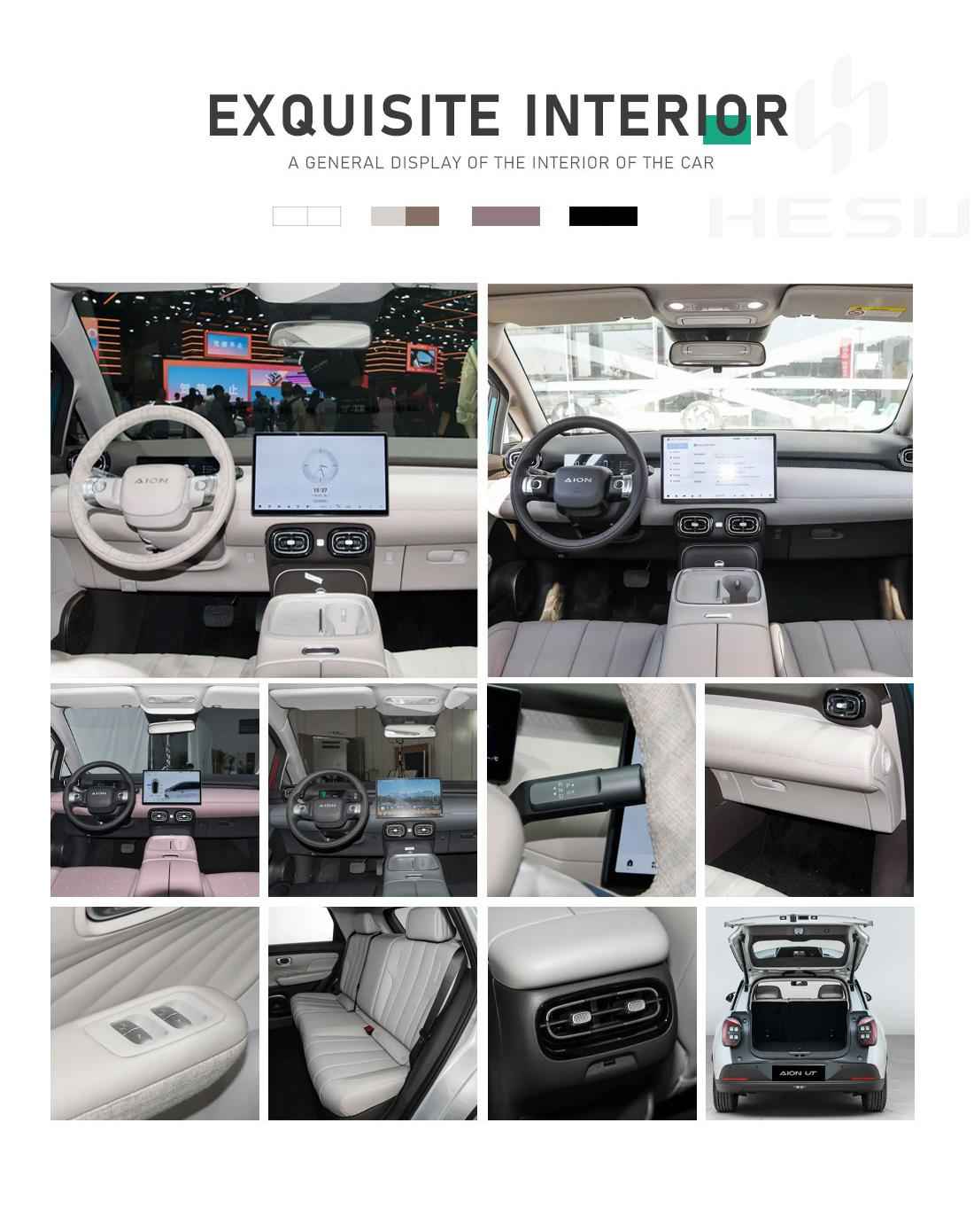 Aion ut - New Energy Electric Vehicle Sedan/SUV/Van Left Steering Wheel ...